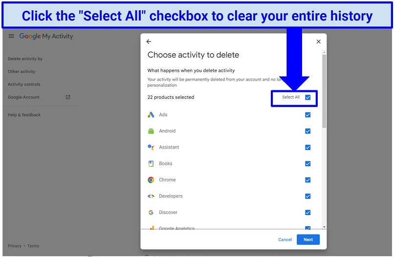 How to Delete Your Google Search History Forever in 2024